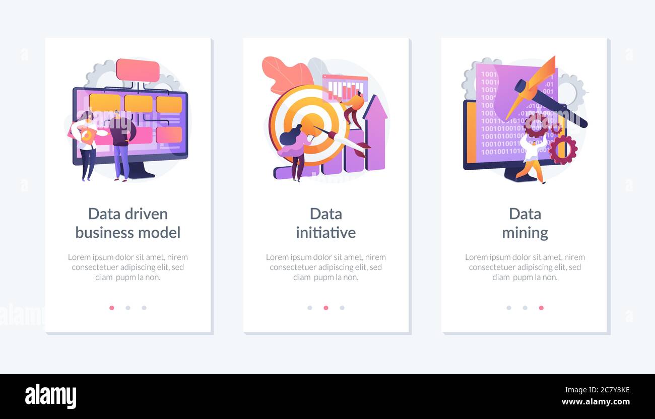 Data mining software Stock Vector Images - Alamy