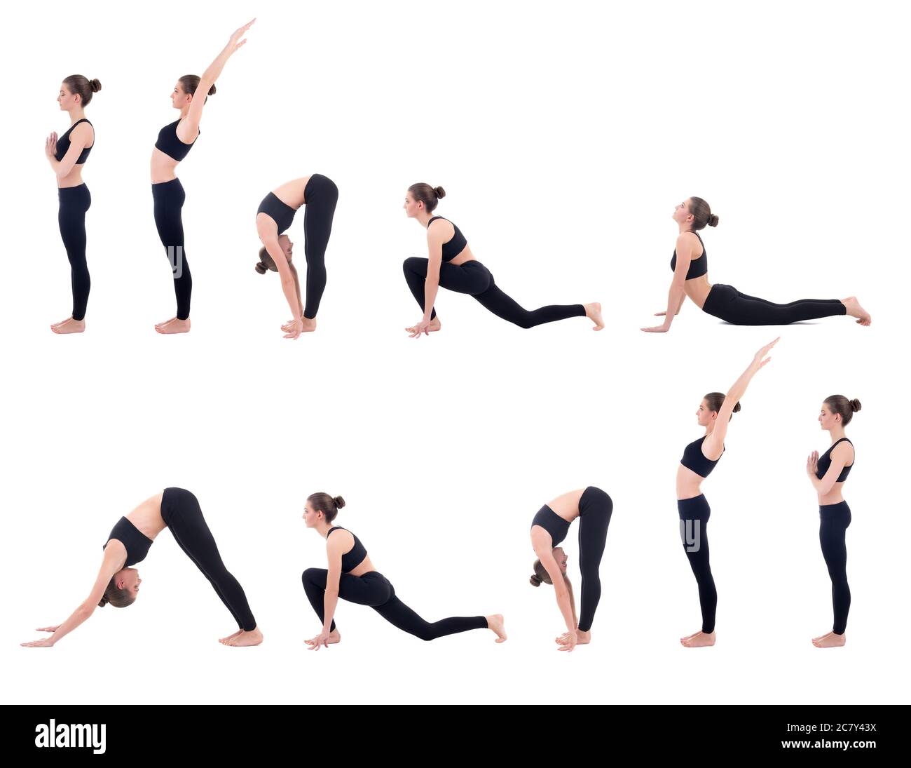 Yoga Postures Sun Salutation