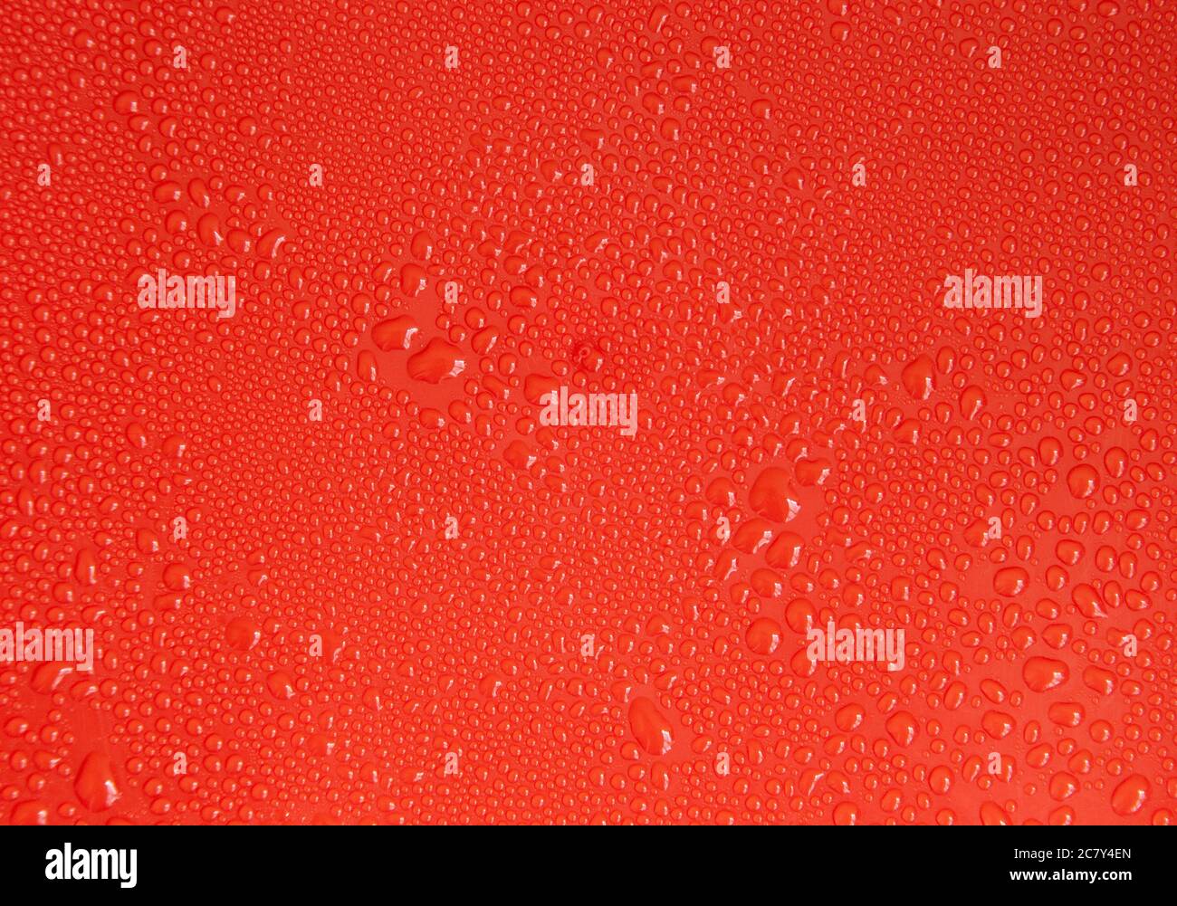 Water on a red background. Abstract painting or blank for design Stock ...