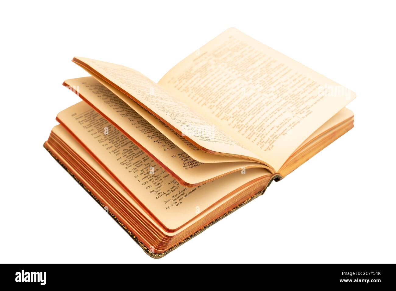 About to close a book Cut Out Stock Images & Pictures - Alamy