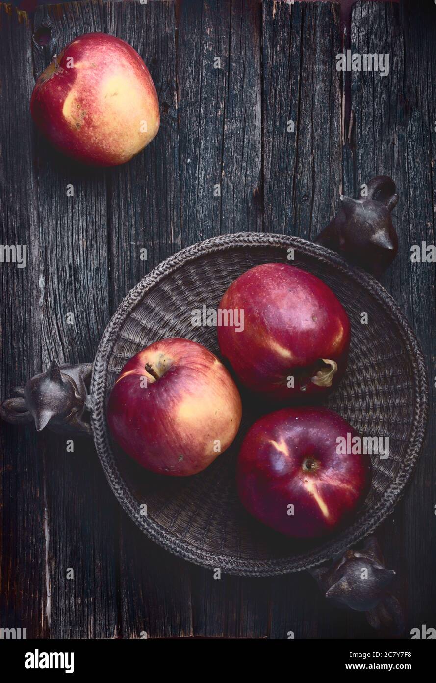 Apple wood texture hi-res stock photography and images - Alamy