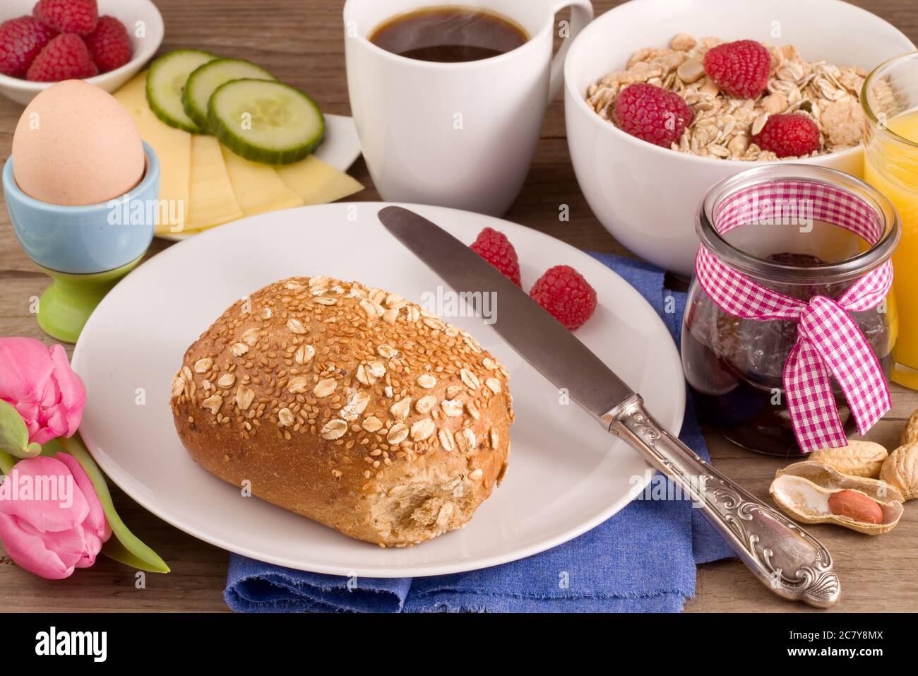 Grain bread breakfast buffet hotel hi-res stock photography and images ...
