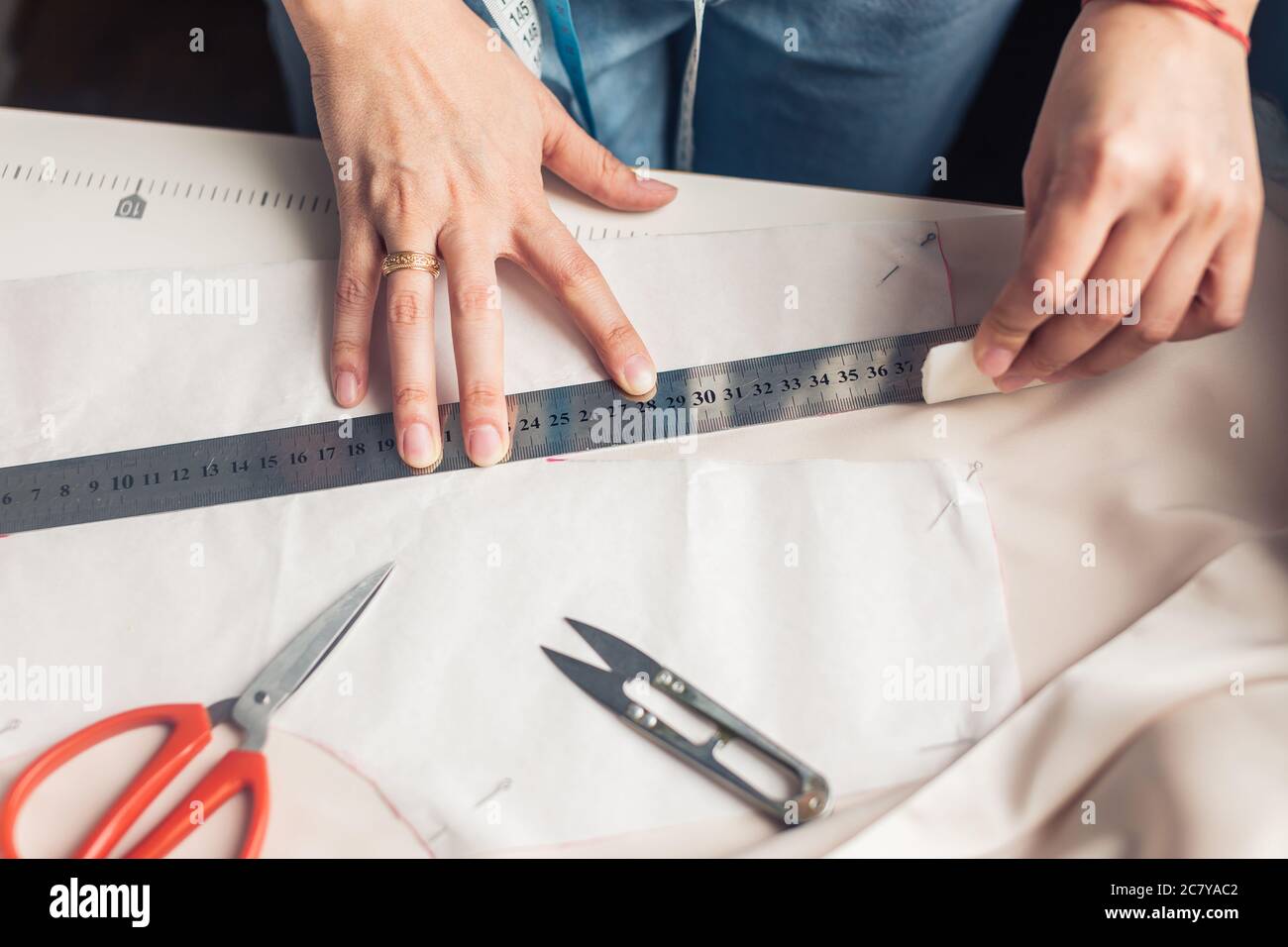 Dressmaker drawing hi-res stock photography and images - Alamy