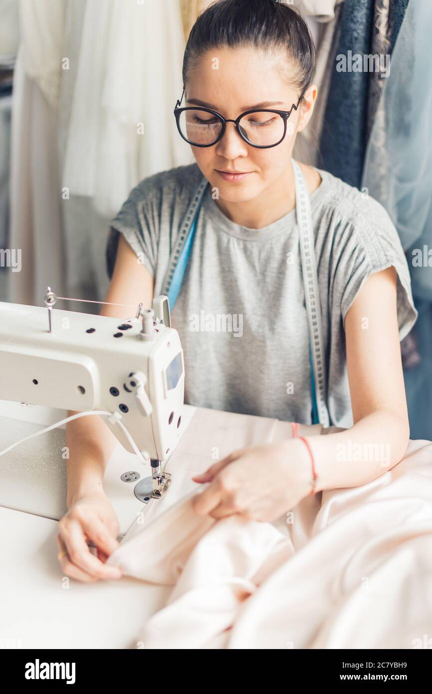 home office desk background, Desk Dressmaker ,Workplace of seamstress ...