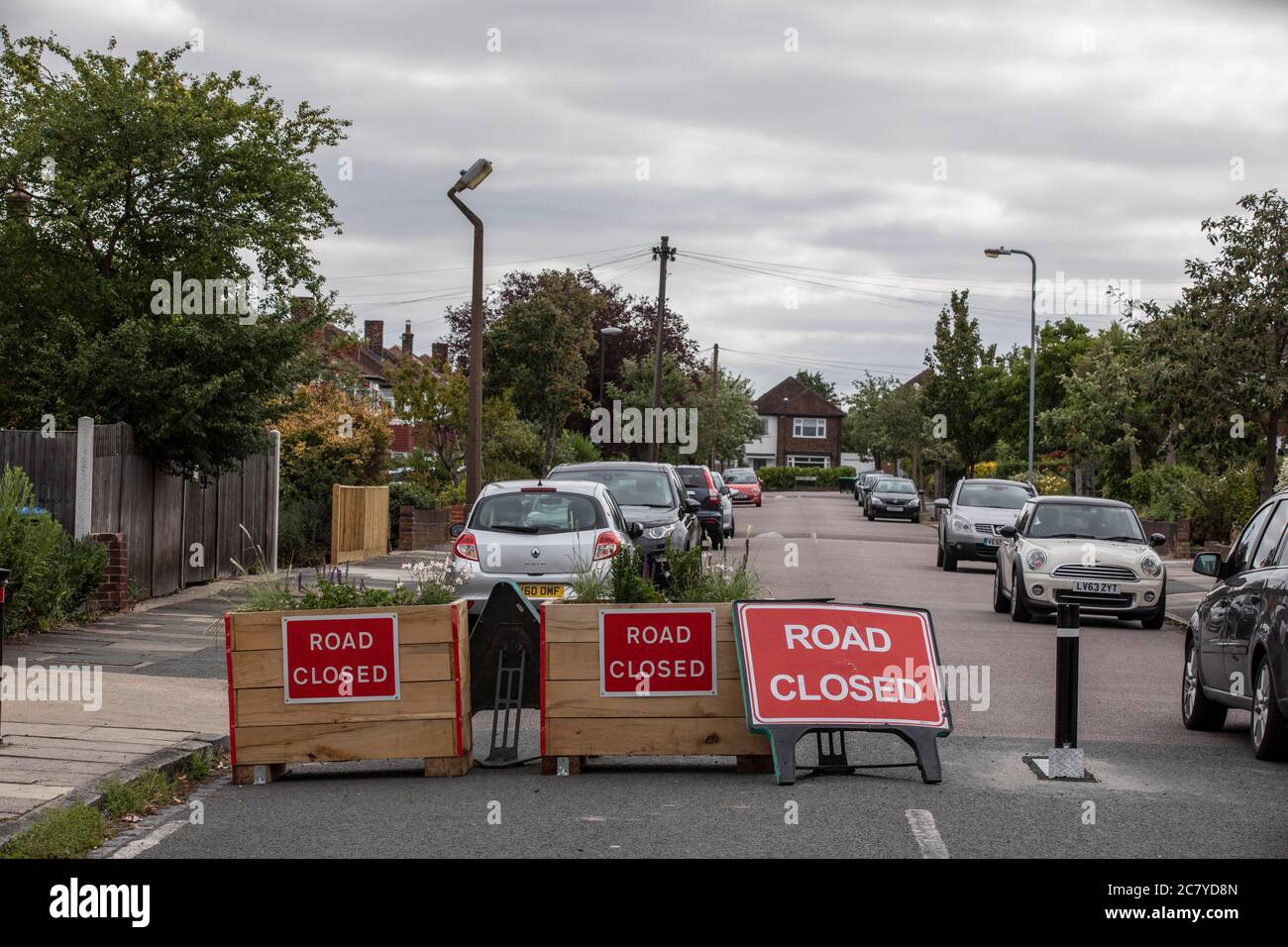 London road blocks to restrict traffic in place to create 'cycle ...