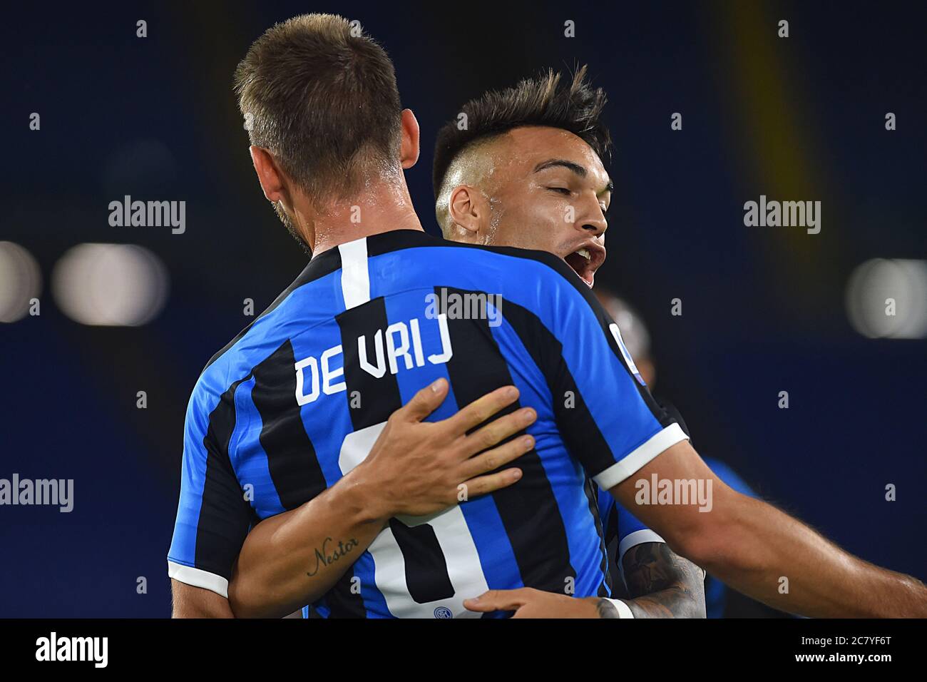 Football Serie A, Roma vs Inter, Olimpic Stadium, Rome (Italy), 19-07 ...
