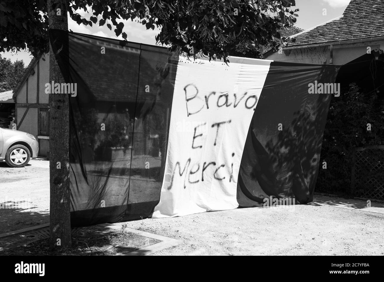 Football french cup Black and White Stock Photos & Images - Alamy