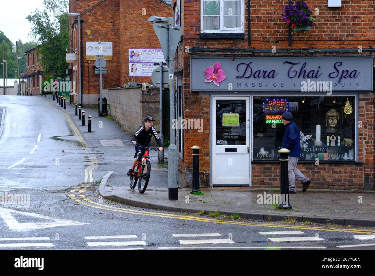 Stone, Staffordshire, United Kingdom. Beautiful street photo taken ...