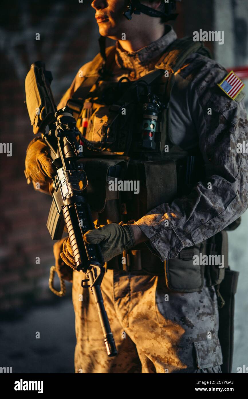 States army serviceman hi-res stock photography and images - Alamy