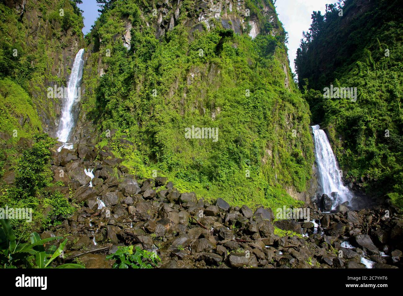 Dominica waterfall hi-res stock photography and images - Alamy