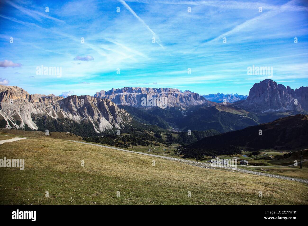 Seceda landscape hi-res stock photography and images - Alamy