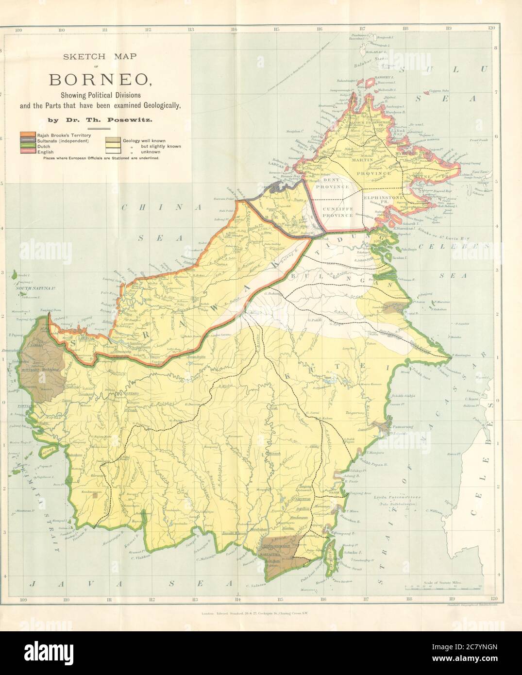 Old Map Of Borneo High Resolution Stock Photography and Images - Alamy