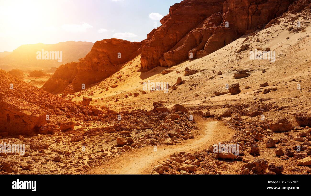 Timna Park one of the largest attractions in the south of Israel, the ...