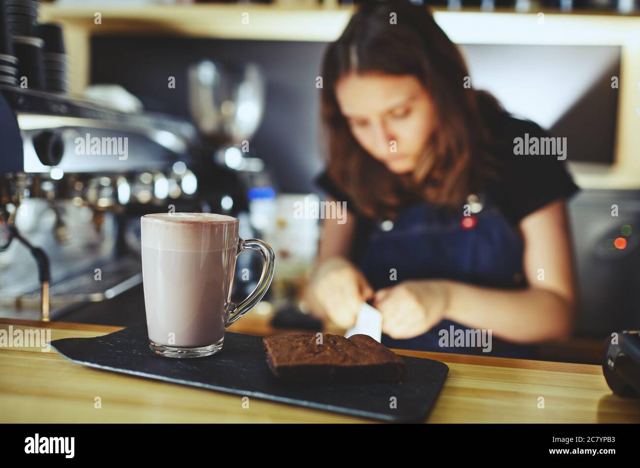 Bartender barista hi-res stock photography and images - Alamy