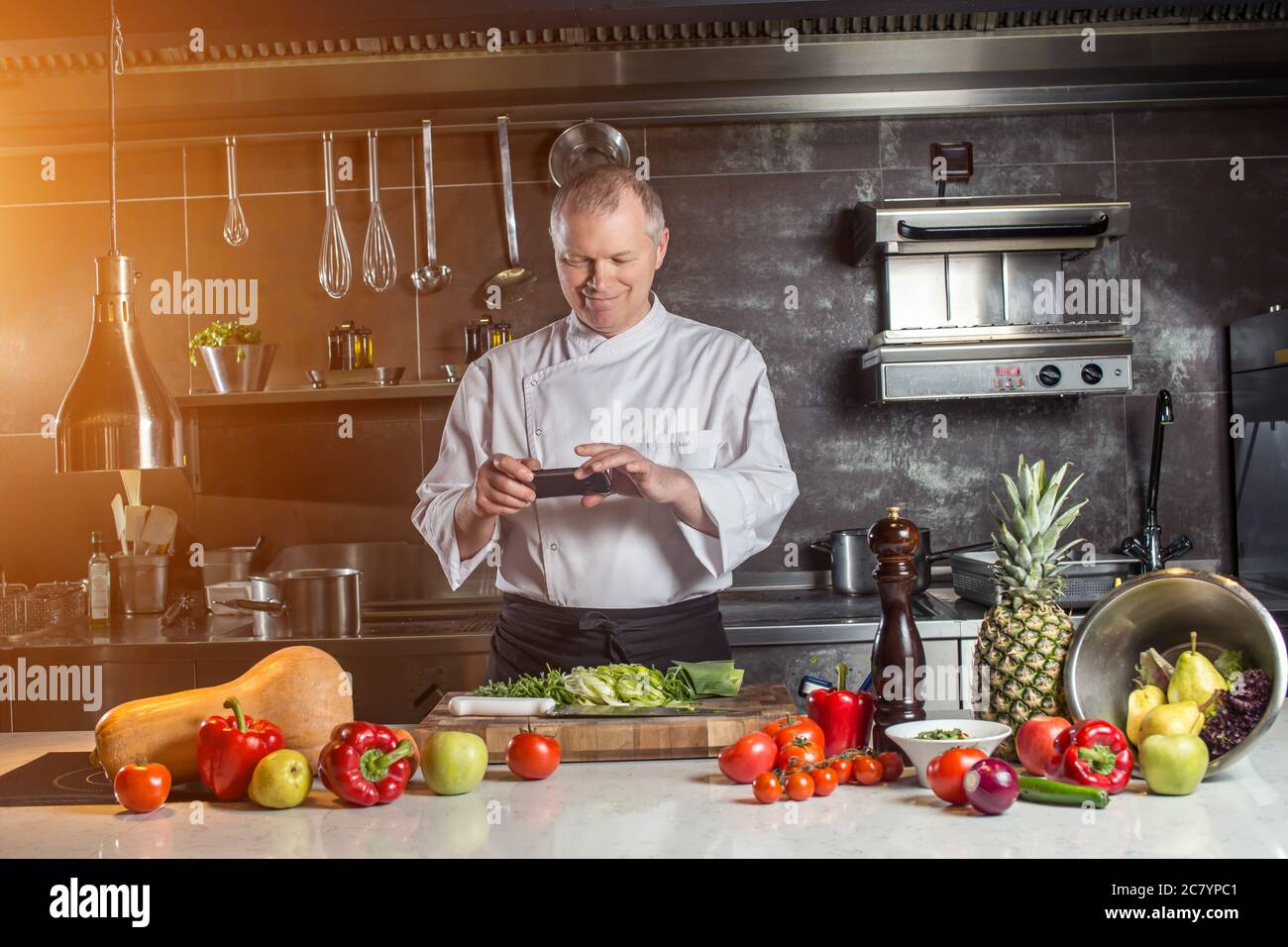 Shooting for the restaurant menu hi-res stock photography and images ...