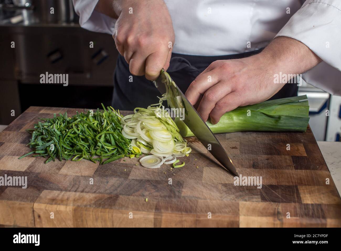 Male chef uses ingredients hi-res stock photography and images - Alamy
