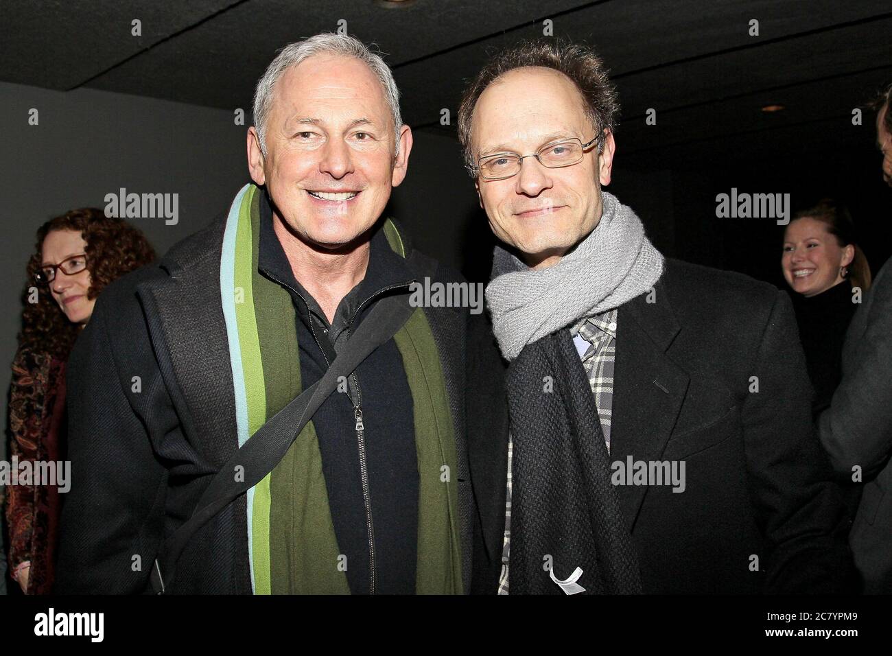 New York, NY, USA. 25 January, 2011. Victor Garber, David Heide Pierce ...