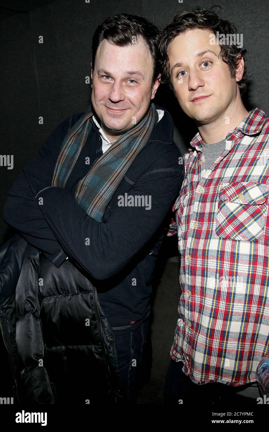 New York, NY, USA. 25 January, 2011. Brooks Ashmanskas, Christopher ...