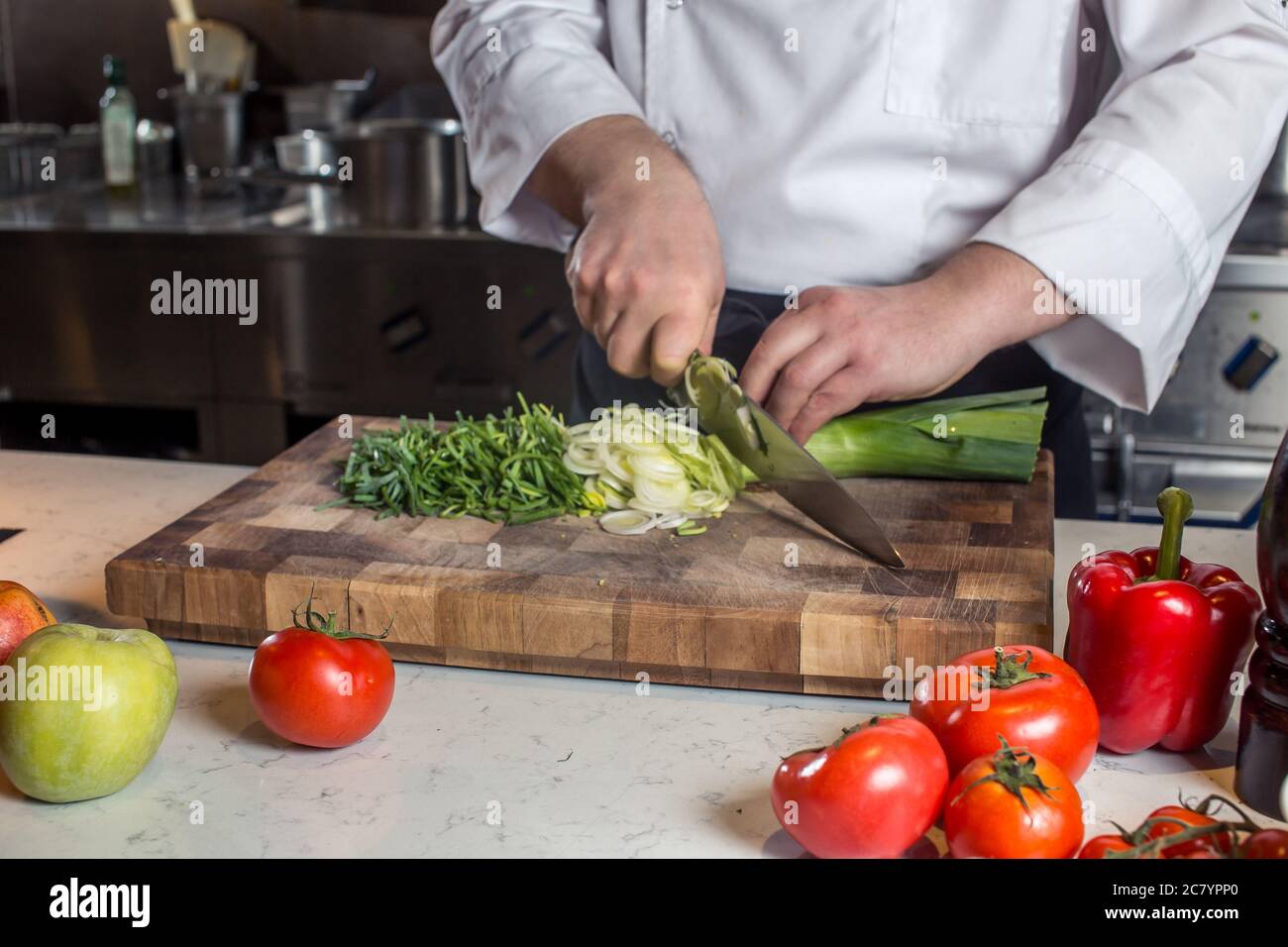 chef cooking food kitchen restaurant cutting cook hands hotel man male ...