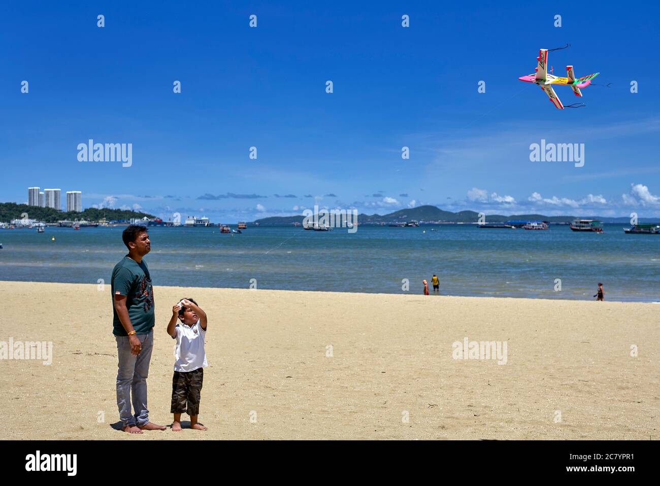 Child flight playing hi-res stock photography and images - Alamy