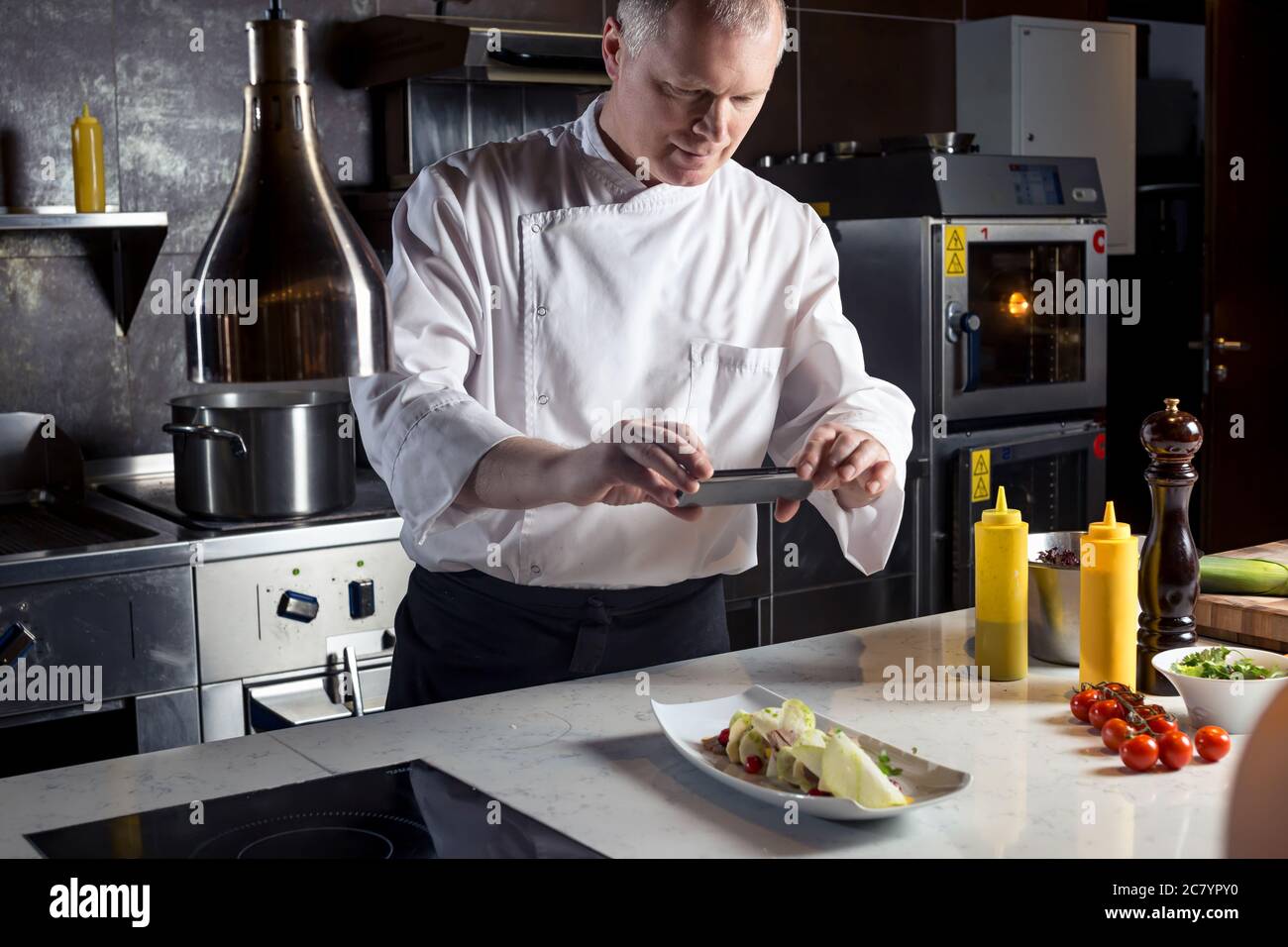 Shooting for the restaurant menu hi-res stock photography and images ...