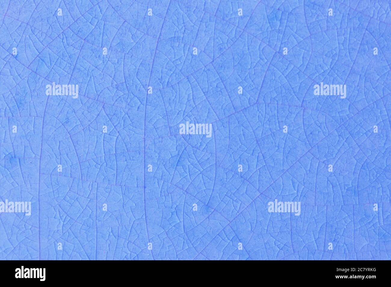 Blue crack ceramic tile. Sea color of glazed tile texture abstract ...