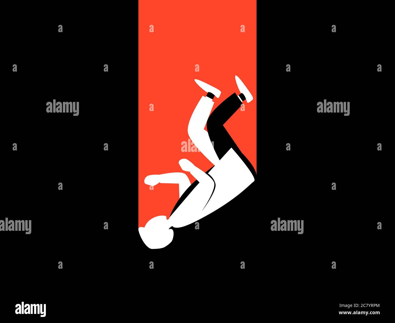 Adult leaping Stock Vector Images - Alamy