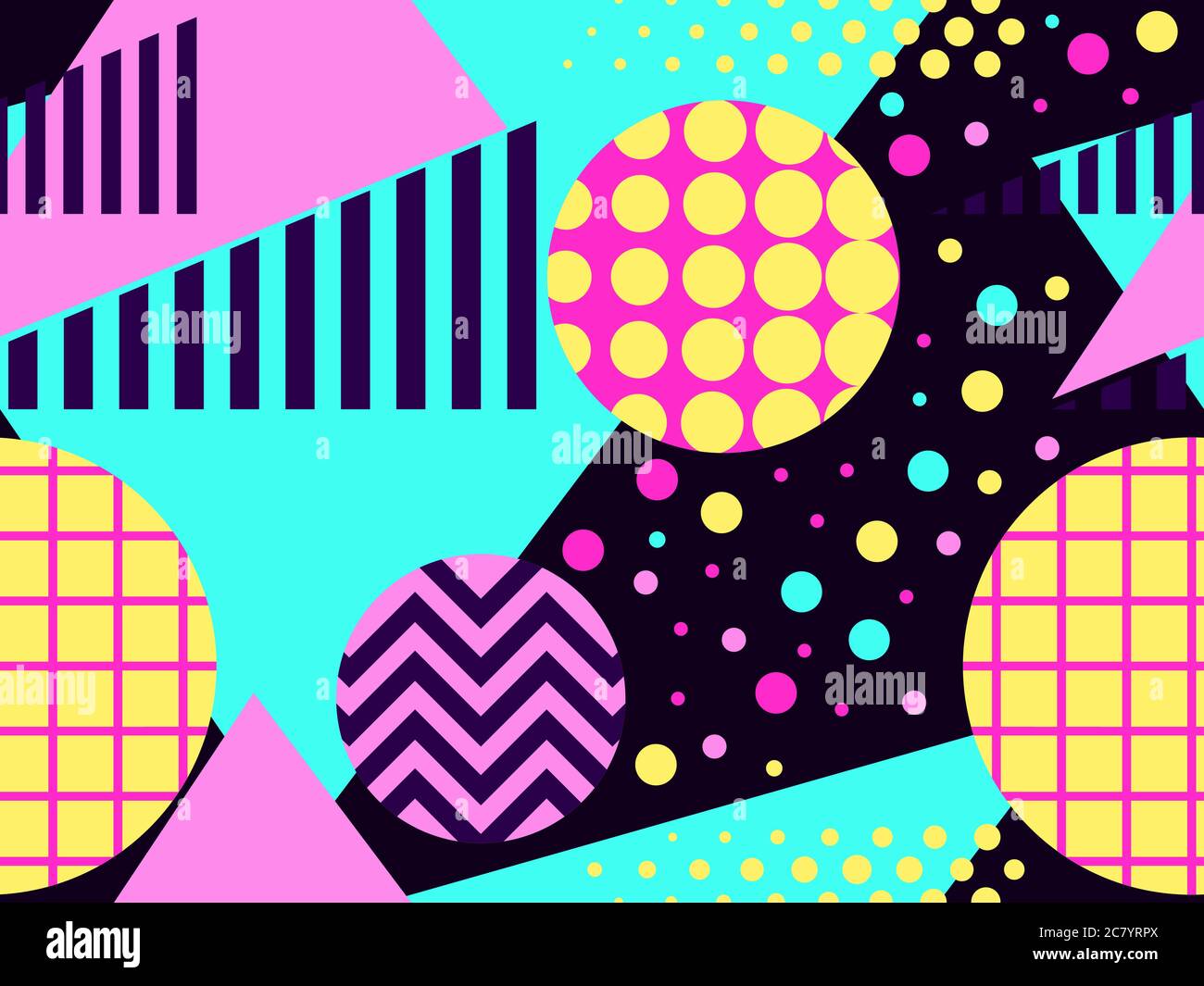 Graphic eighties 80s 1980s Stock Vector Images - Alamy