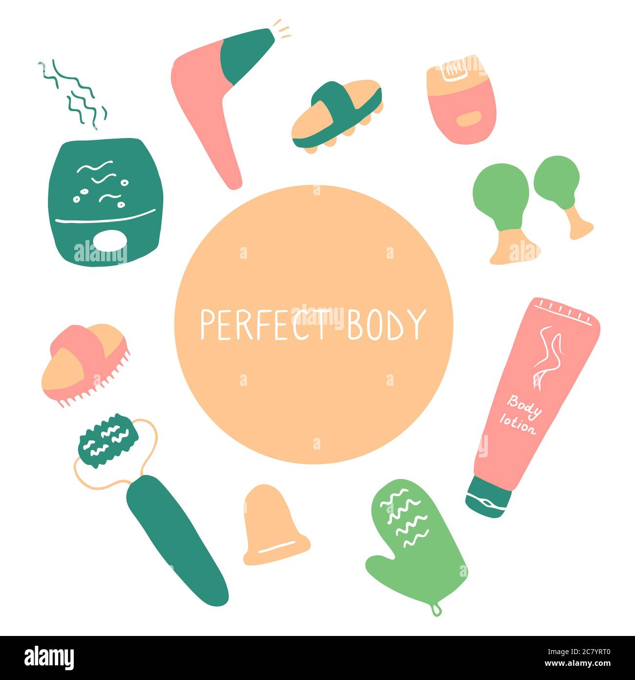 Perfect body. Devices for skin and body care. Things for beauty and ...