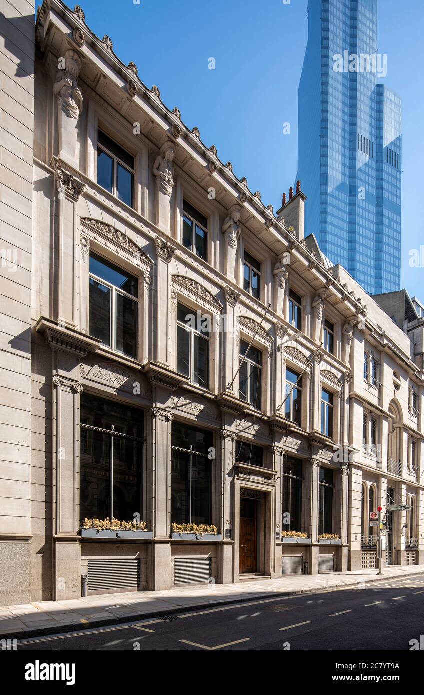 City of london lockdown 2020 22 bishopsgate hi-res stock photography ...