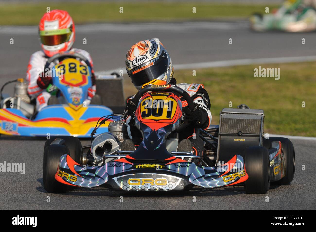Max Verstappen's junior international karting career Stock Photo - Alamy
