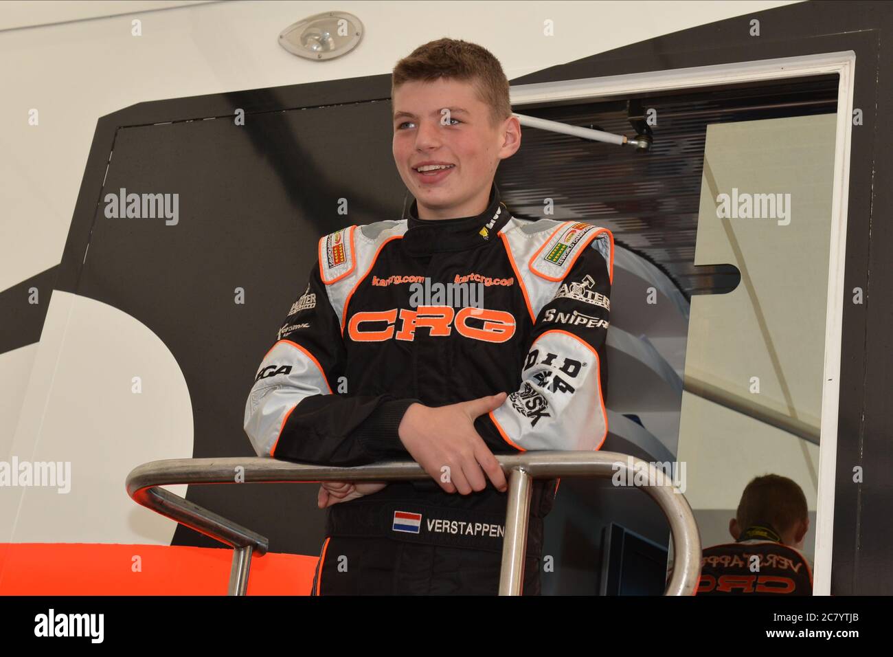 Max Verstappen's junior international karting career Stock Photo - Alamy