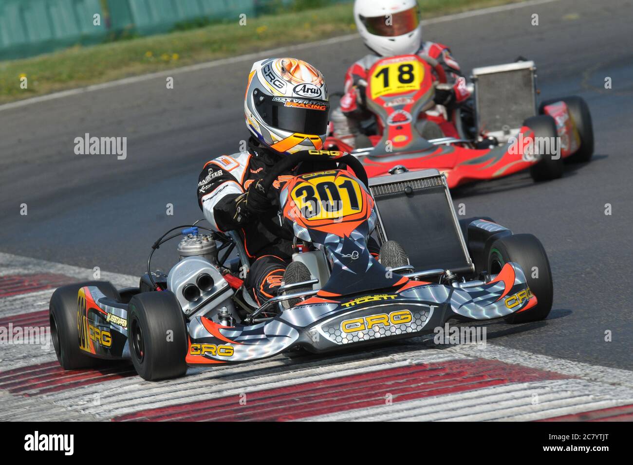 Max Verstappen's junior international karting career Stock Photo - Alamy