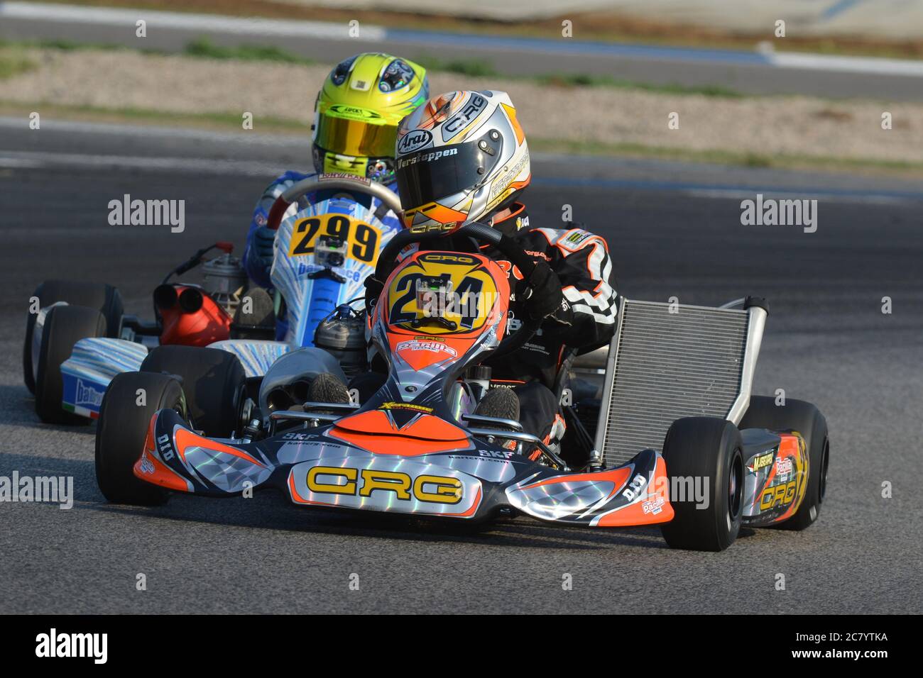 Max Verstappen's junior international karting career Stock Photo - Alamy