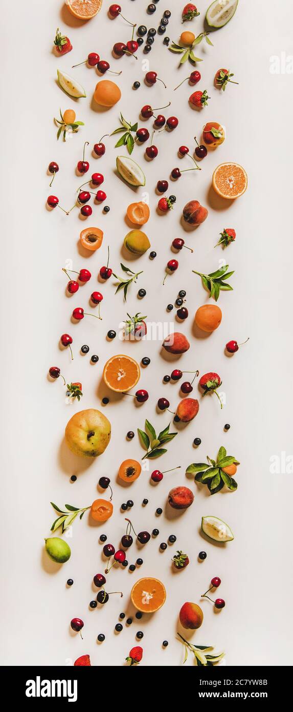 Composition various fruits berries hi-res stock photography and images ...
