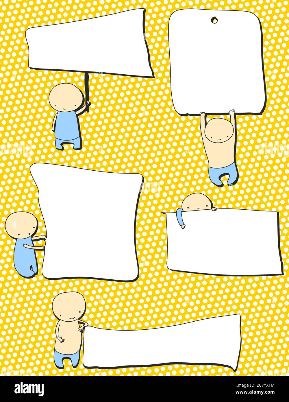 Set education banners paper hi-res stock photography and images - Alamy