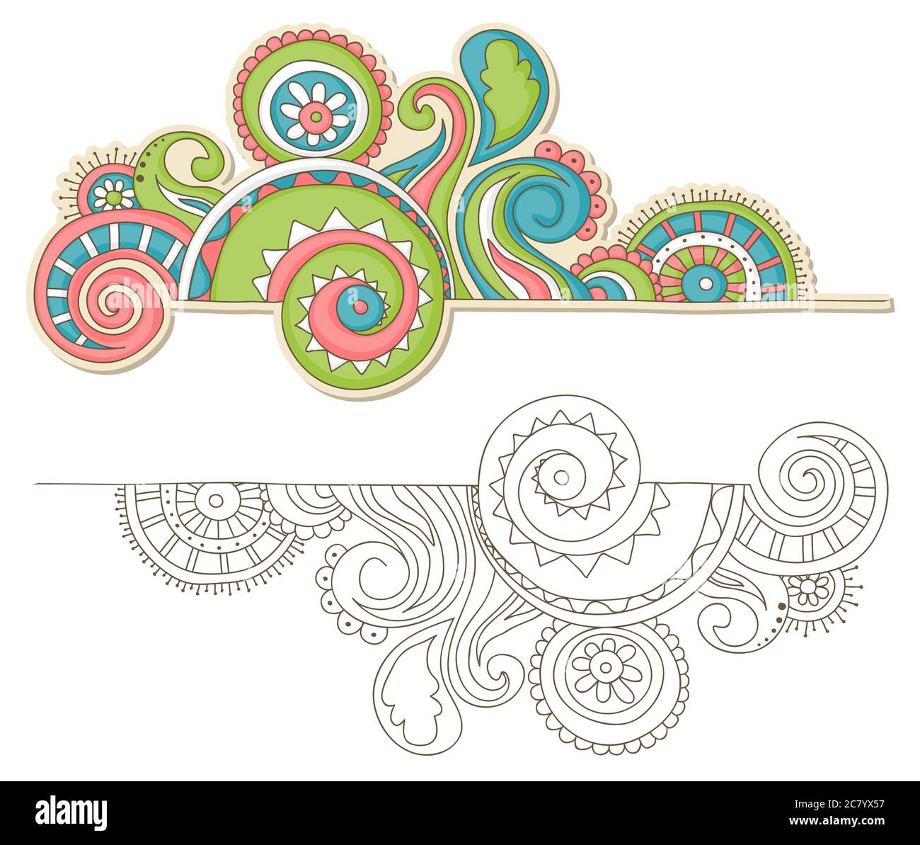 Doodle Designs Colored