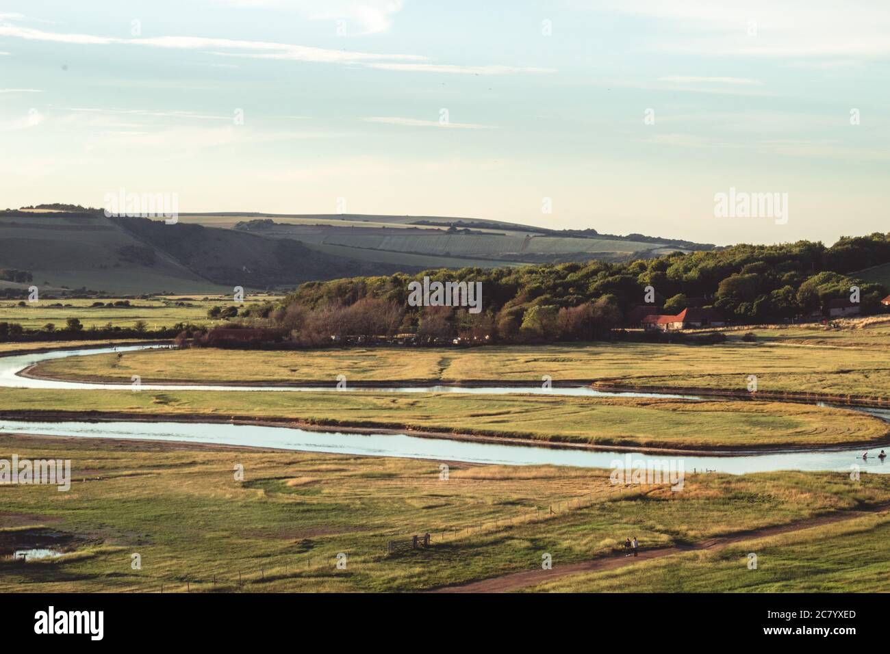 Cuckmere river paddleboard hi-res stock photography and images - Alamy