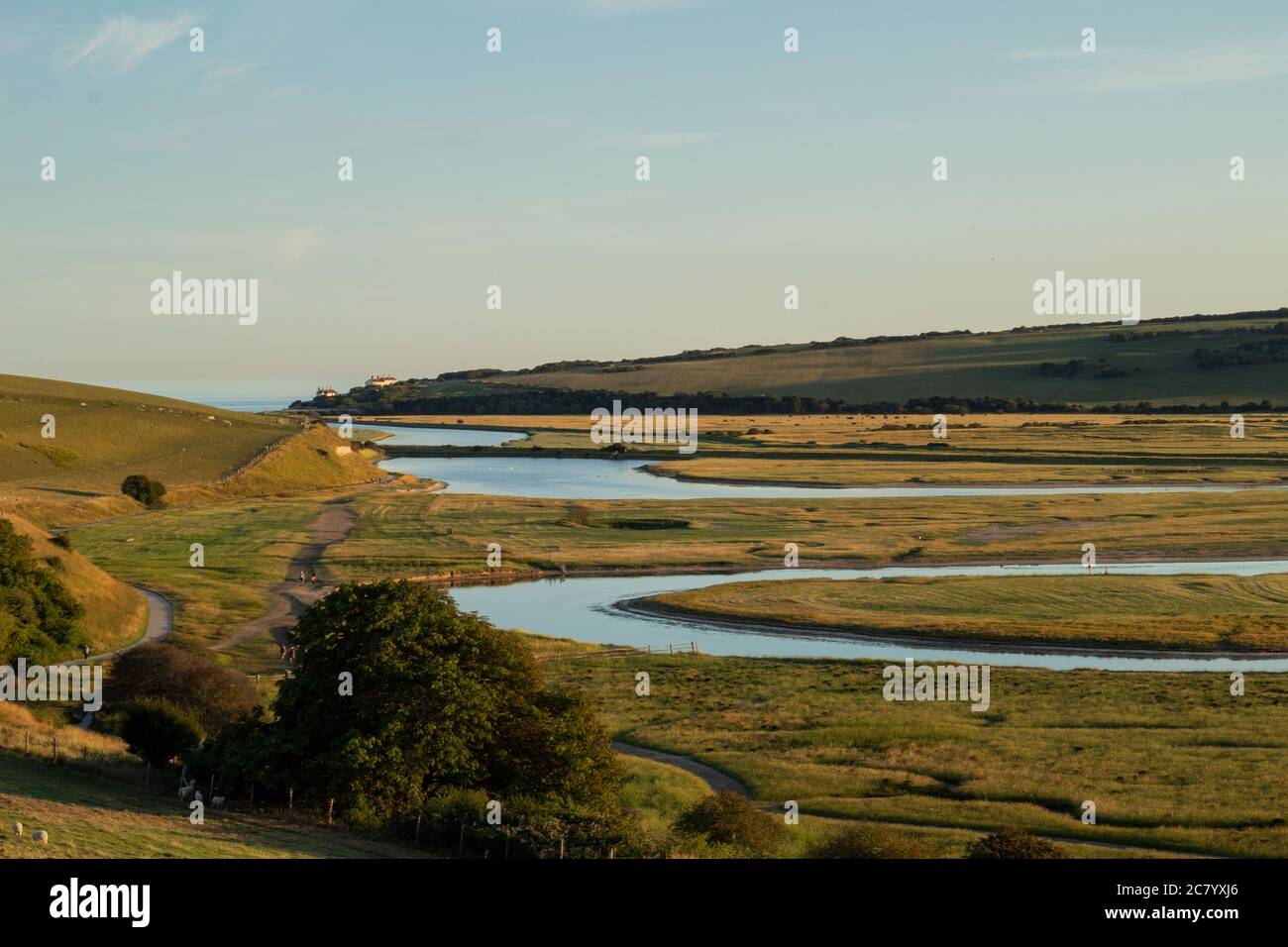 Cuckmere river paddleboard hi-res stock photography and images - Alamy