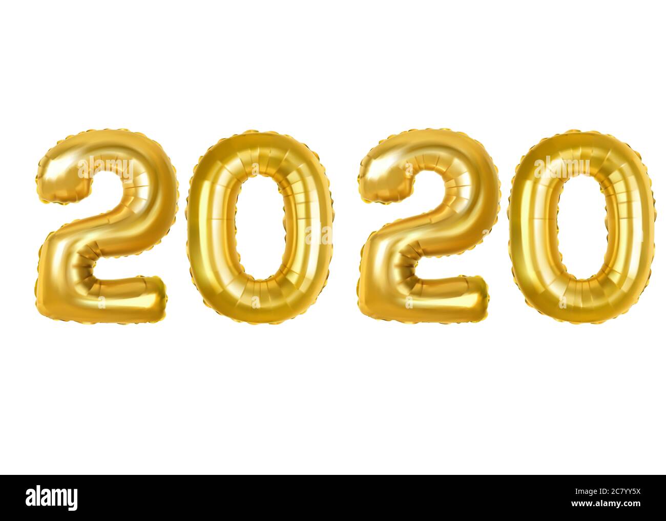 Gold balloons Cut Out Stock Images & Pictures - Alamy