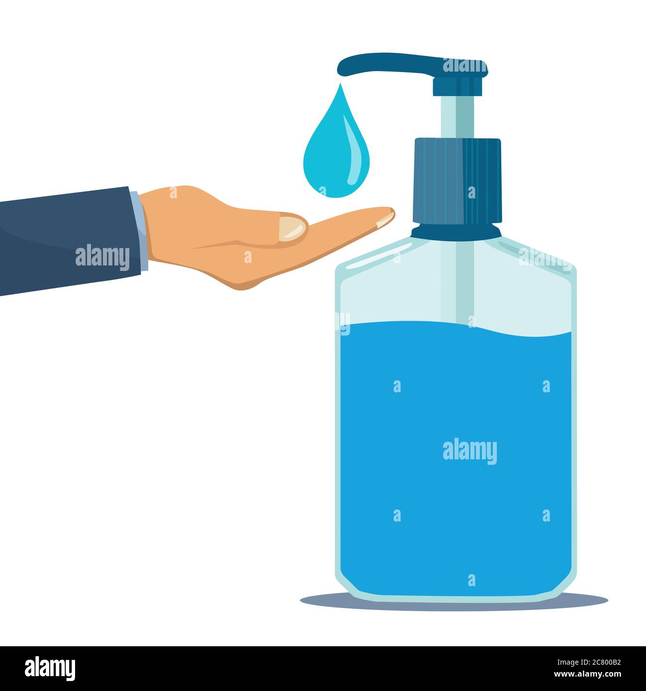 Alcohol gel Cut Out Stock Images & Pictures - Alamy