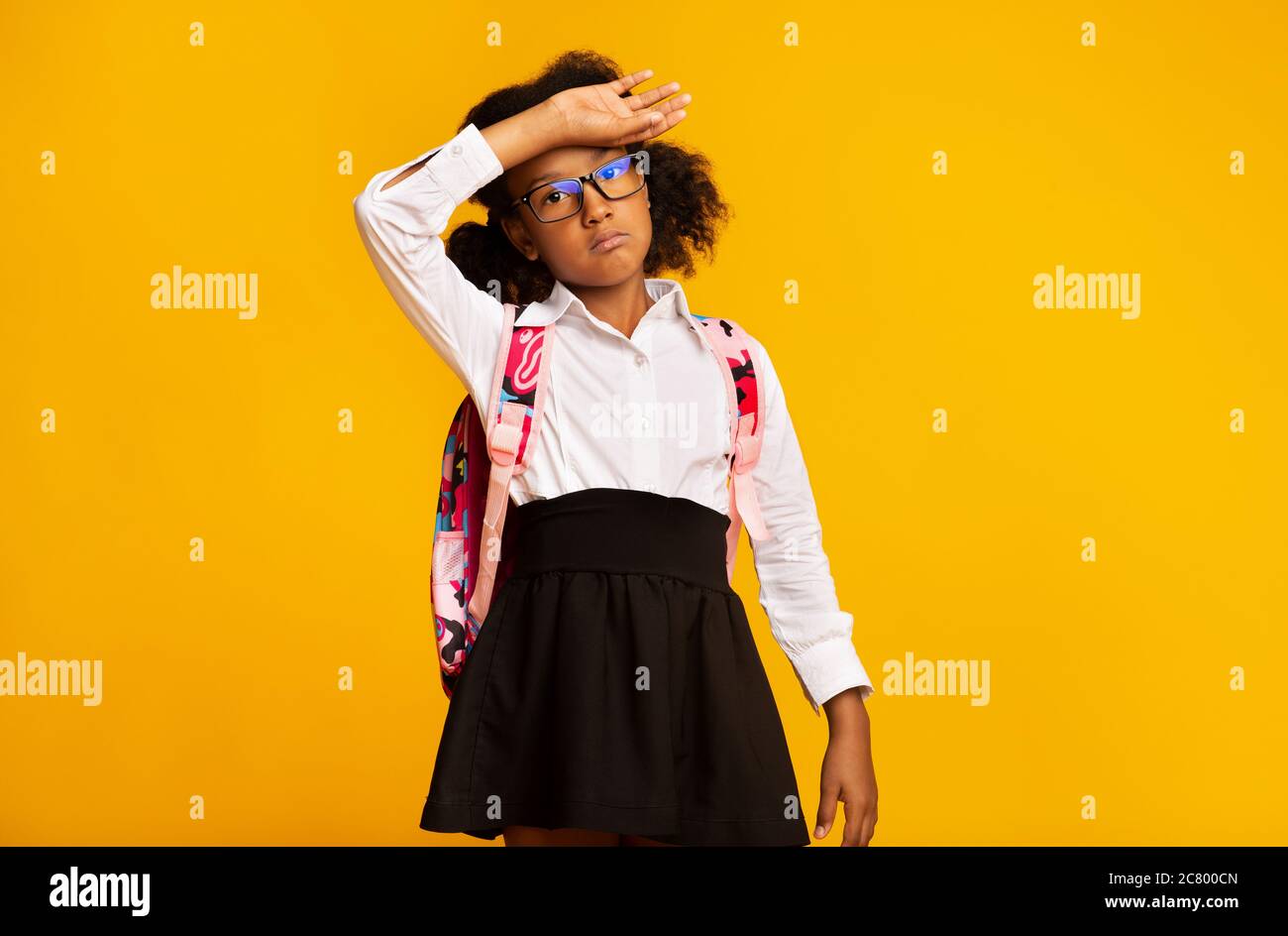 Child Wiping Sweat High Resolution Stock Photography and Images - Alamy