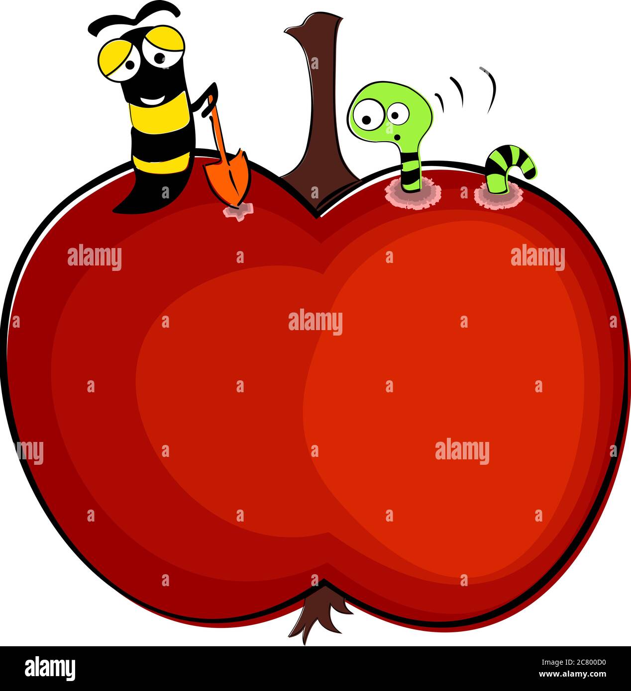 Maggot cartoon hi-res stock photography and images - Alamy