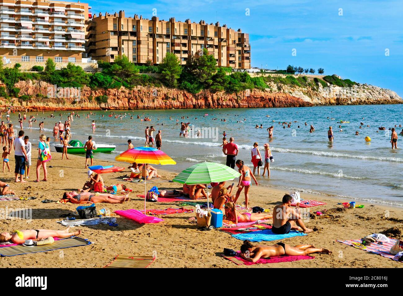 Costa dorada salou beach hi-res stock photography and images - Alamy