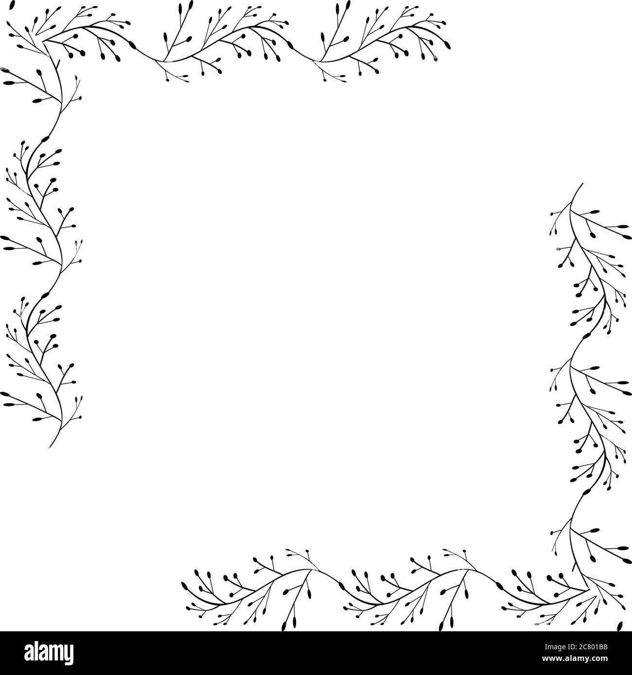 Subtle green border Stock Vector Images - Alamy