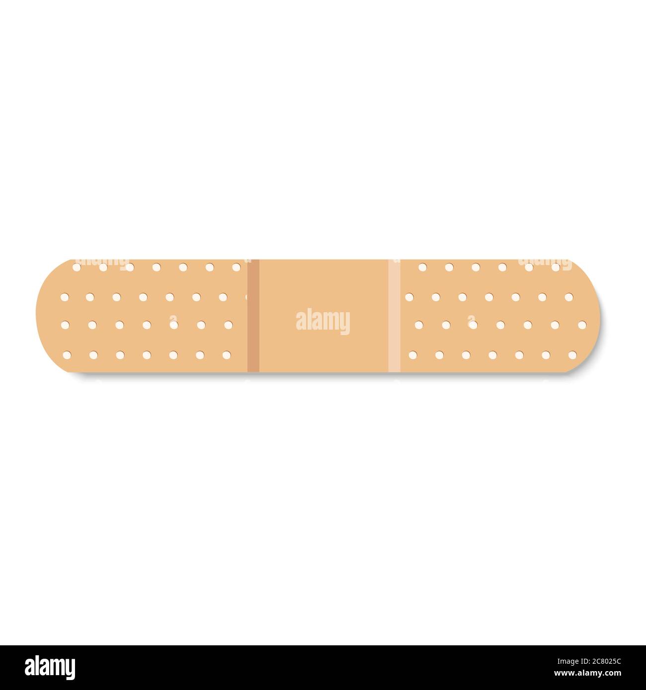 adhesive plaster on a white background Stock Vector Image & Art - Alamy