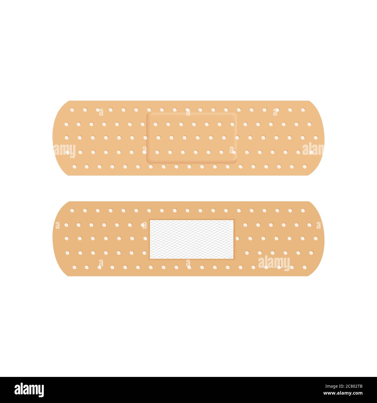 adhesive plaster on a white background Stock Vector Image & Art - Alamy