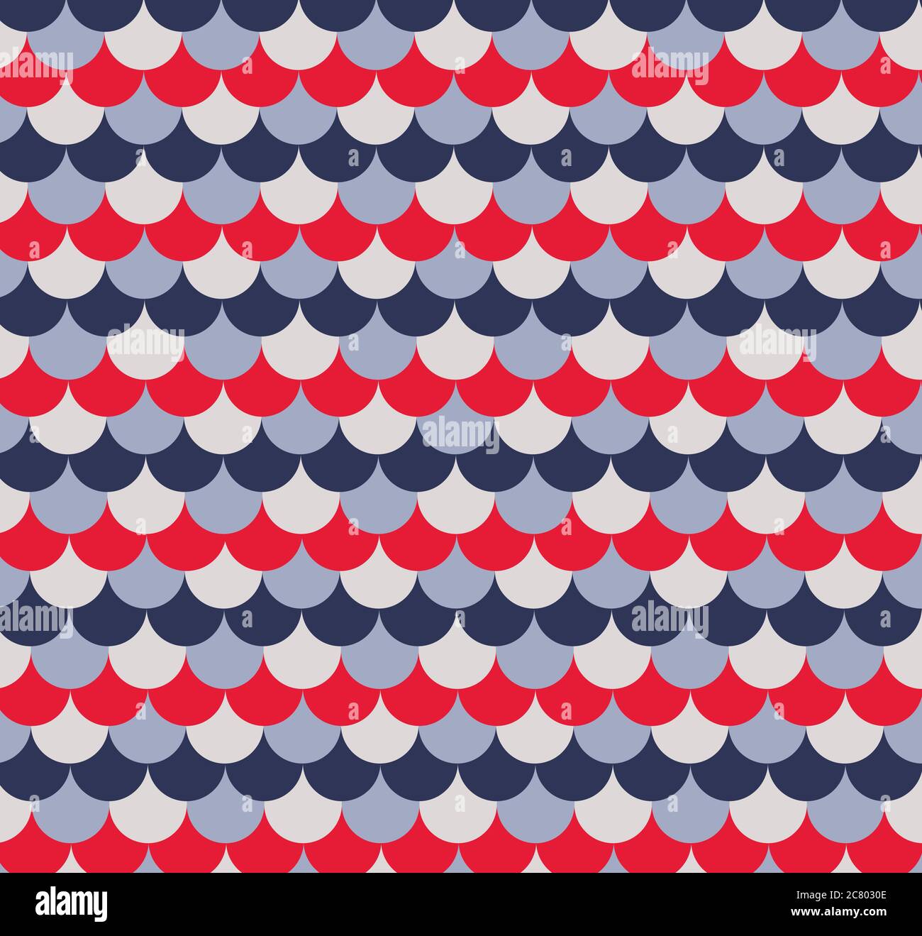 Colorful scallop pattern vector illustration design.Nautical seamless ...