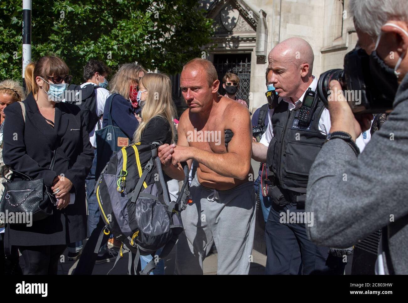 pic shows: Angry Depp fan ends up getting arrested after screaming row ...