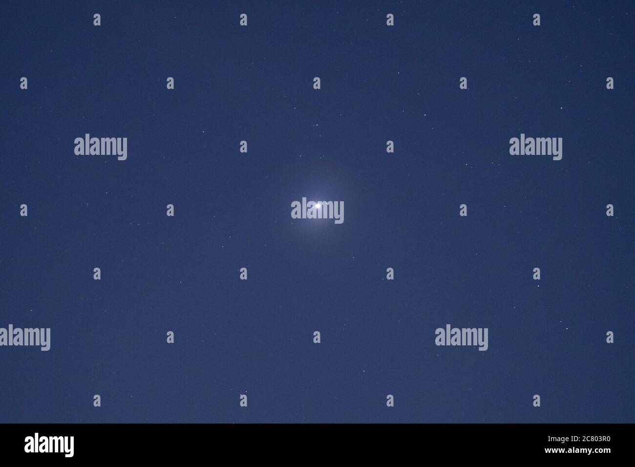 Jupiter, view from Isehara City, Kanagawa Prefecture, Japan Stock Photo ...